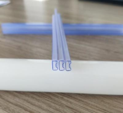 China 10E6-10E9 Antistatic ESD Tube , PS Extruded Plastic Tube Transparent for sale
