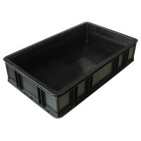China Black storage Esd Safe Divider Boxes E6 Ohms Anti Static Plastic For Industrial for sale