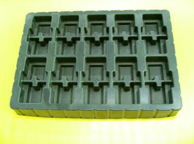 China Lightweight Blister Packaging Box , 10E4-10E11 ESD Chocolate Blister Tray for sale
