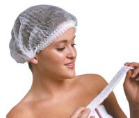 China Disposable Non-Woven Bouffant Cap / Hair Net for Medical Use, CE Certified, 18” 19” 21” 24” Sizes for sale
