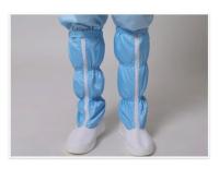 China PU Buckle Cleanroom Accessories , ESD Anti Static Safety Shoes CE Approved for sale