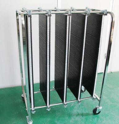 China Stainless Steel Anti Static Accessories , ESD PCB Storage Trolley Four Wheels for sale