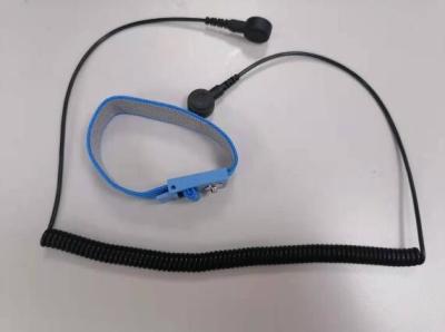 China Double Station Cleanroom ESD Wrist Strap Anti Static 10 Inch  DLX-0225 for sale