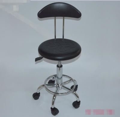 China Adjustable PU Foam ESD Stool Chair for Laboratory / Cleanroom for sale