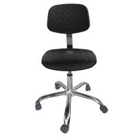 China PU Foam ESD Stool Chair , Antistatic ESD Office Chair 440x440mm for sale