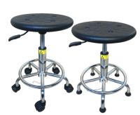 China Laboratory Cleanroom ESD Stool Chair 33.5cm Seat Height Control for sale
