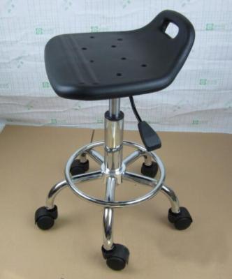 China 10^9 Ohm ESD Stool - 320x300mm Molded Polyurethane Seat for sale