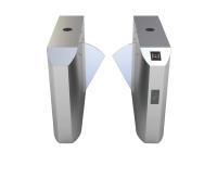 China Cylinder Shaped Entrance Barrier Gate Brake Cylinder Pendulum 40 People/Min for sale