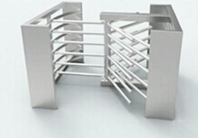China High Efficiency Safe Entry Turnstile Stainless Steel One Way For Amusement Parks for sale
