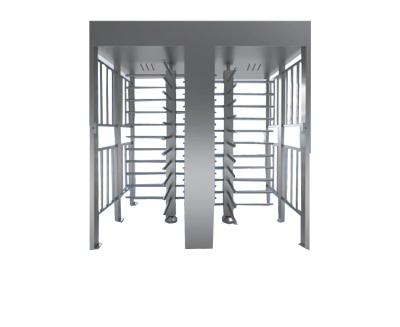 China Anti-Climbing Full Height Security Turnstile with LED Display - Heavy Duty for Military & High-Security Facilities for sale