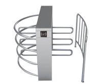 China Heavy Duty 120° Rotating Turnstile - Stainless Steel, Rustproof, for Railway/Train Station Security for sale