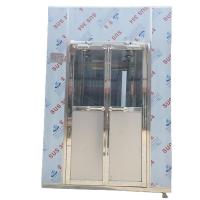 China 1400*1400*2100mm Stainless Steel Air Shower with Electronically Interlocked Door for sale