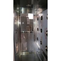China 2 Person 2 Sides Stainless Steel Air Shower Cabin with Automatic Door and 3000W Power for sale