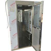 China Cleanroom Entrance Air Shower Blower with One Person Capacity and HEPA Air Filter for sale