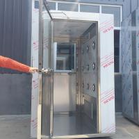 China Clean Room Air Shower with Ozone Disinfection and Adjustable Time 0-99s for sale