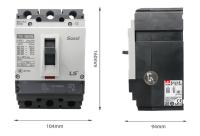 China Leakage Protection Thermal Magnetic Circuit Breaker TS Series Plastic Shell for sale