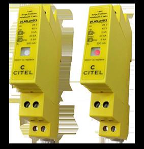 China Inserted And Unplugged DLAS Signal Surge Protector IP20 Level 6V-48V for sale