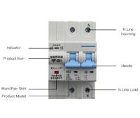 China 10000 Times Mechanical Life Intelligent Circuit Breaker Graiqf-125 AC220V for sale