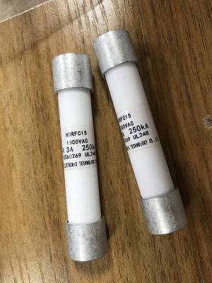 China 3A 1300V Ceramic Material High Voltage Fuse Current 250KA 15X75mm for sale