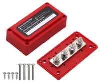 China Red Shell Exchange Line Bus Bar Box M8 300A Large Current 48V RV Converter for sale