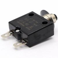China 50VDC 5-30A Manual Reset Button Circuit Breaker Heat Broken Road Protection for sale