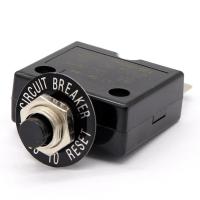 China 50VDC 5-30A Manual Reset Button Circuit Breaker Heat Broken Road Protection for sale
