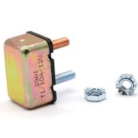 China Automobile Ship 12V 24V Universal Circuit Breaker Automatic Reset Metal Shell 10-50A for sale