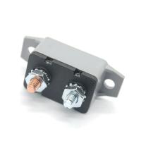 China 20A 30A 40A 50A Manual Reset Overcurrent Circuit Breaker Plastic Type Bolt Wings for sale