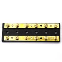 China 12 / 24V Automobile Ship Yacht Bus Bar 12Bit Convergence Double Row 6Bit 60A for sale