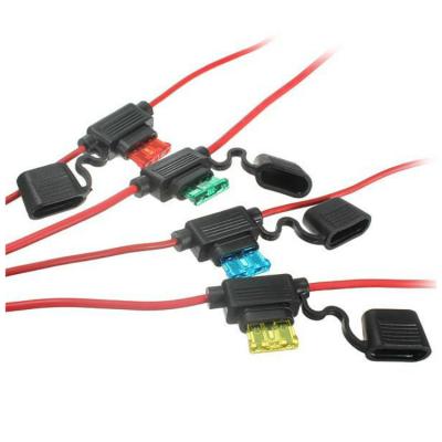 China Automobile Medium Fuse Socket , 1.9cm Long Medium Sized Fuse Seat for sale