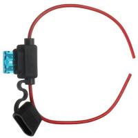 China Automobile Medium Fuse Socket , 1.9cm Long Medium Sized Fuse Seat for sale