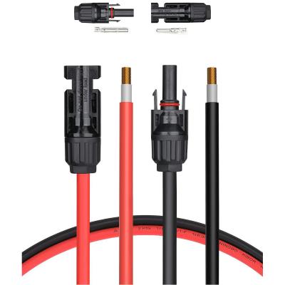 China RV Yacht Modification 12AWG PV Extension Cable With Mother / Male Head Connector for sale