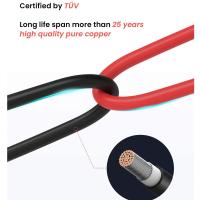 China RV Yacht Modification 12AWG PV Extension Cable With Mother / Male Head Connector for sale