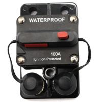 China Square Manual Reset Circuit Protector Switching Router 100A Ignition For Truck Ship for sale