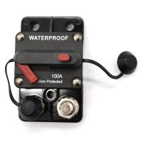 China Square Manual Reset Circuit Protector Switching Router 100A Ignition For Truck Ship for sale