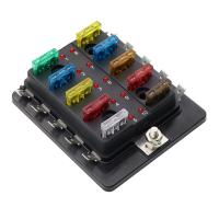 China Automobile Mid Number Fuse Seat Car Yacht Modified Ribbon LED Indicator for sale