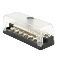 China RV Conversion Flowing Copper Road Fuse Seat Discharge DC 32V 12 100A With Lid for sale