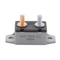 China Car Modified 5-50A Manual Reset Circuit Breaker 12-24V T3 Protector for sale