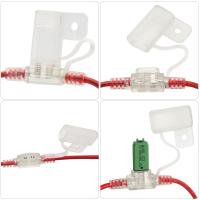 China Modification RV Yacht Manual Reset Fuse Transparent Seat 1 Set 5 30A for sale