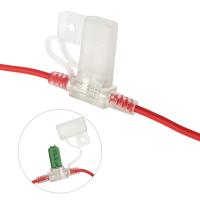 China Modification RV Yacht Manual Reset Fuse Transparent Seat 1 Set 5 30A for sale