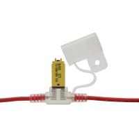 China Modification RV Yacht Manual Reset Fuse Transparent Seat 1 Set 5 30A for sale