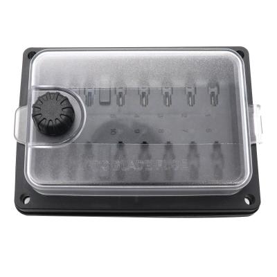 China Yacht RV Sealing Ring Fuse Box 12-32V DC With / Without LED Light for sale