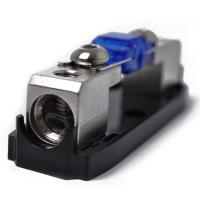 China RV All The Way Mini Fuse Holder 4GA IN 4GA OUT 60A Zinc Alloy PC for sale