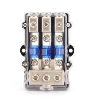 China One Out Three Way Insurance Seat 60A , Audio Line Insurance Box For Car Yacht for sale