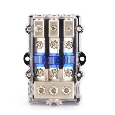 China One Out Three Way Insurance Seat 60A , Audio Line Insurance Box For Car Yacht for sale