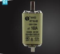China Low Voltage High Divide Capability Knife Type Fuse RT16-00-G Series for sale