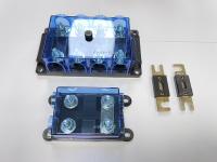 China Flame Retardant ANM Car Fuse Holder With MEGA Medium Plug In 32VDC / 40A for sale