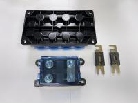 China Flame Retardant ANM Car Fuse Holder With MEGA Medium Plug In 32VDC / 40A for sale