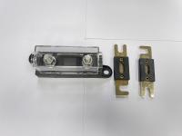China ANL Large Current Plug In Car Audio Fuse Holder PA66 Brass Tin Plating for sale