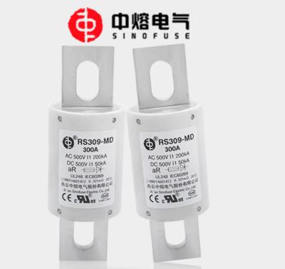 China Round Tube Bolt Connection Ceramic Automotive Fuses RS309-MF Series for sale